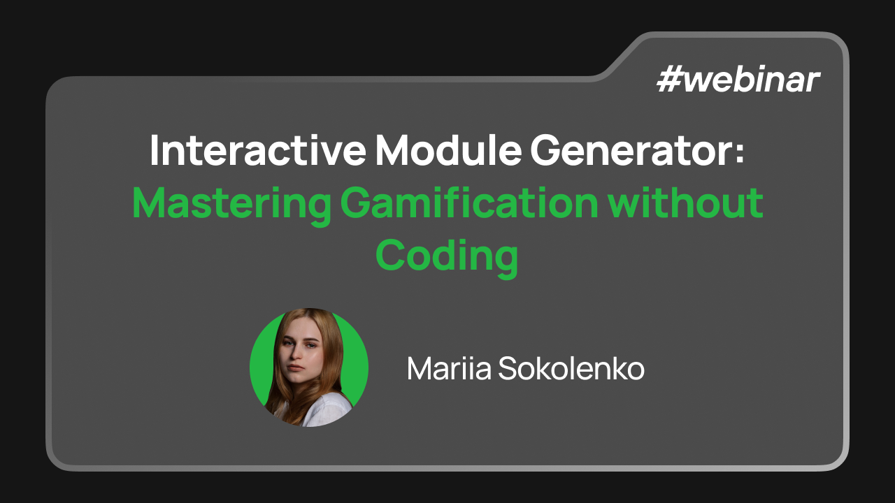 Interactive module generator: Mastering gamification in minutes without ...