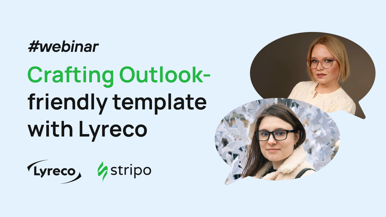 Creating customized Outlook-friendly template for the B2B segment with ...