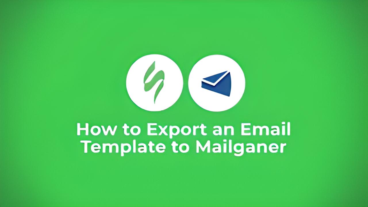 How to Create an Email Template with Stripo and Send it Through Mailganer — Stripo.email
