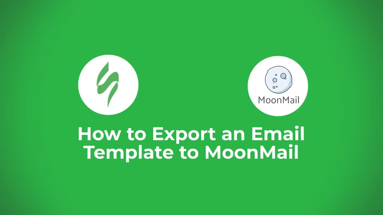 How to Create Email Template in Stripo and Send it to MoonMail — Stripo.email