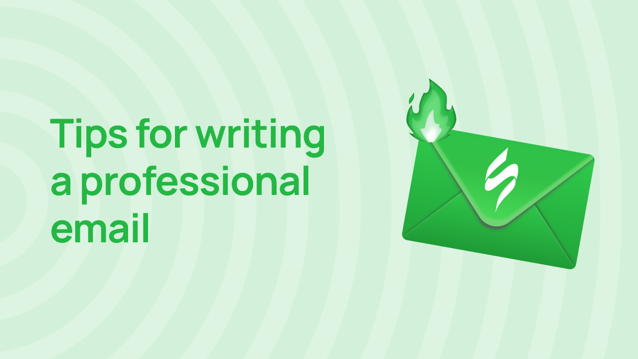 Tips for Writing a Professional Email — Stripo.email