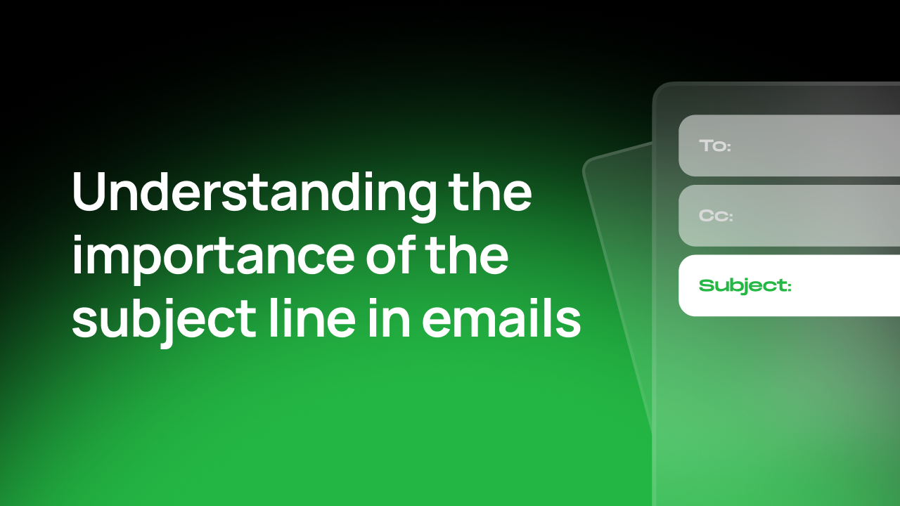 Understanding the Importance of the Subject Line in Emails — Stripo.email
