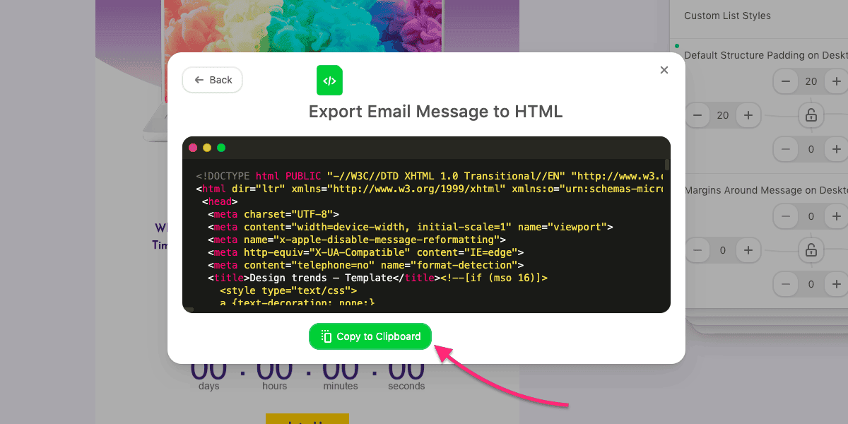 How to export email templates to HubSpot from Stripo — Stripo.email