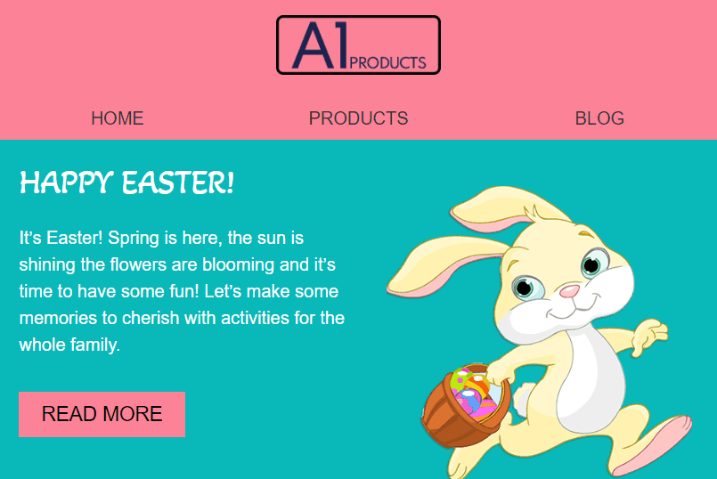 38 Easter Email Templates 📭 | Free Easter HTML Email Template — Stripo ...