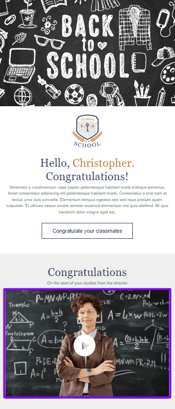 22 Back to school Email Templates 📭 | Free Back to school HTML Email ...