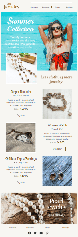 17 Summer Email Templates 📭 | Free Summer HTML Email Template — Stripo ...