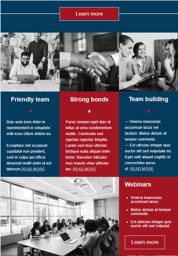 29 Internal Email Templates 📭 | Free Internal HTML Email Template ...