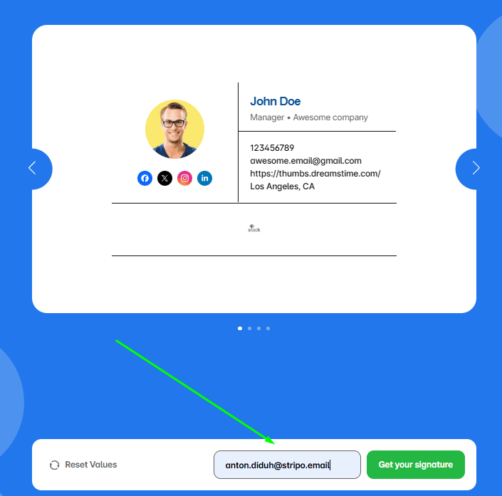 How to create a professional Gmail signature HTML template — Stripo.email