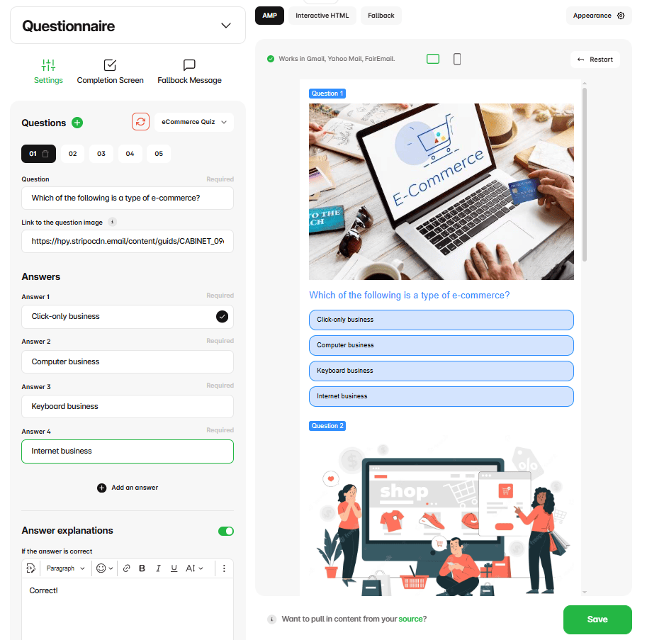 Feedback forms in emails: Types, examples, and how to add them — Stripo ...