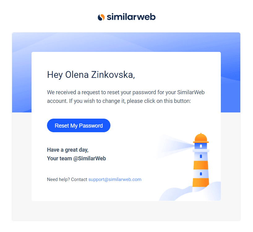 Best Practices to Build Password Reset Emails — Stripo.email