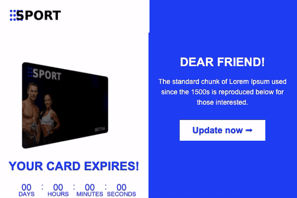 32 Fitness Email Templates 📭 | Free Fitness HTML Email Template ...