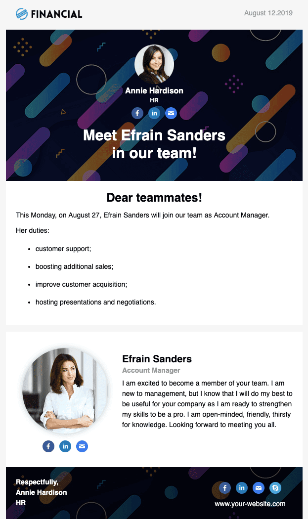 How To Create an Internal Company Newsletter for Employees — Stripo.email