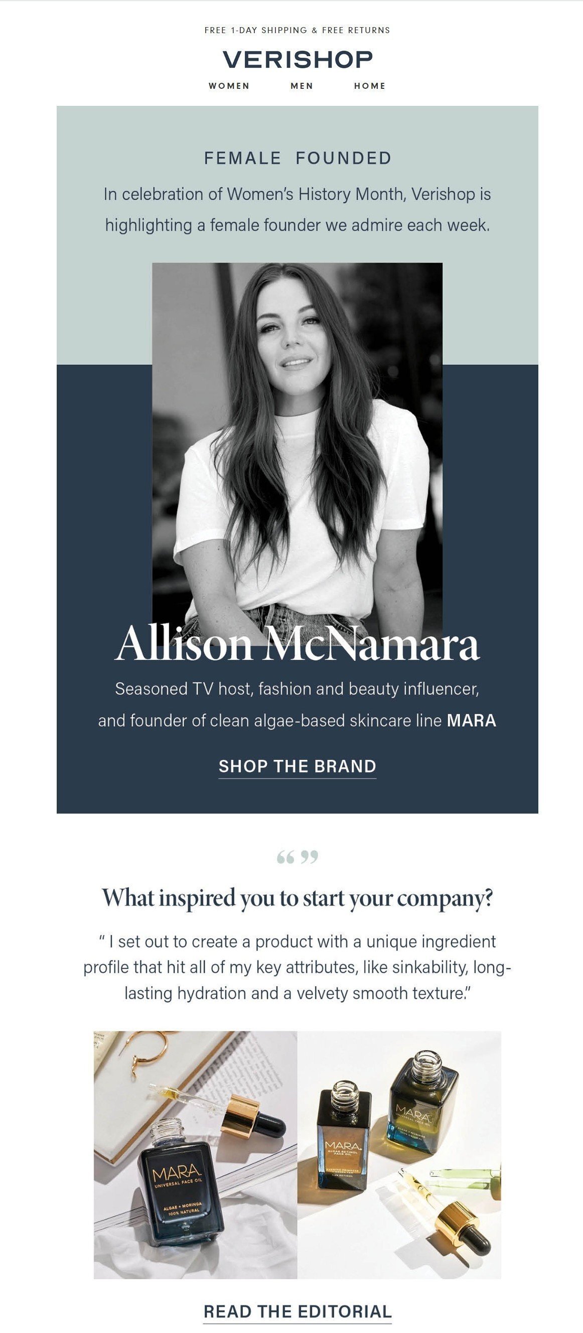 Women's Day newsletters: Tips and examples — Stripo.email