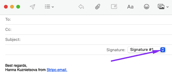 How to create an HTML email signature — Stripo.email