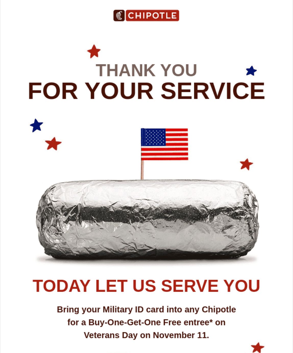 Veterans Day Company Email: Tips and Email Design Ideas — Stripo.email