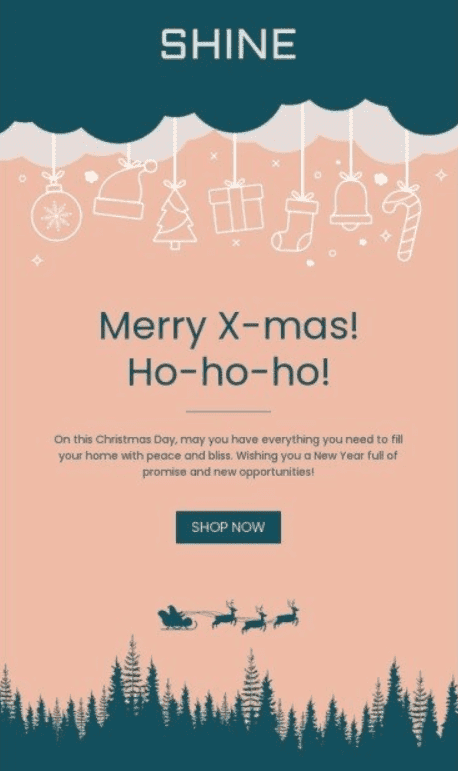 Happy New Year email wishes to customers: design and content ideas ...