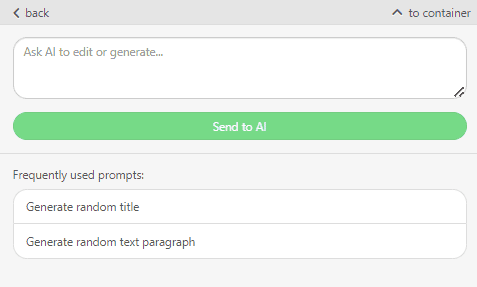 Stripo presents: Embedded AI tool for generating texts — Stripo.email