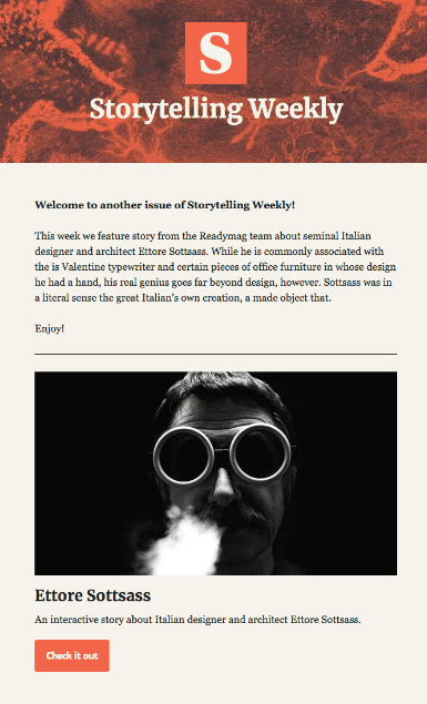 The power of storytelling in email marketing campaigns — Stripo.email