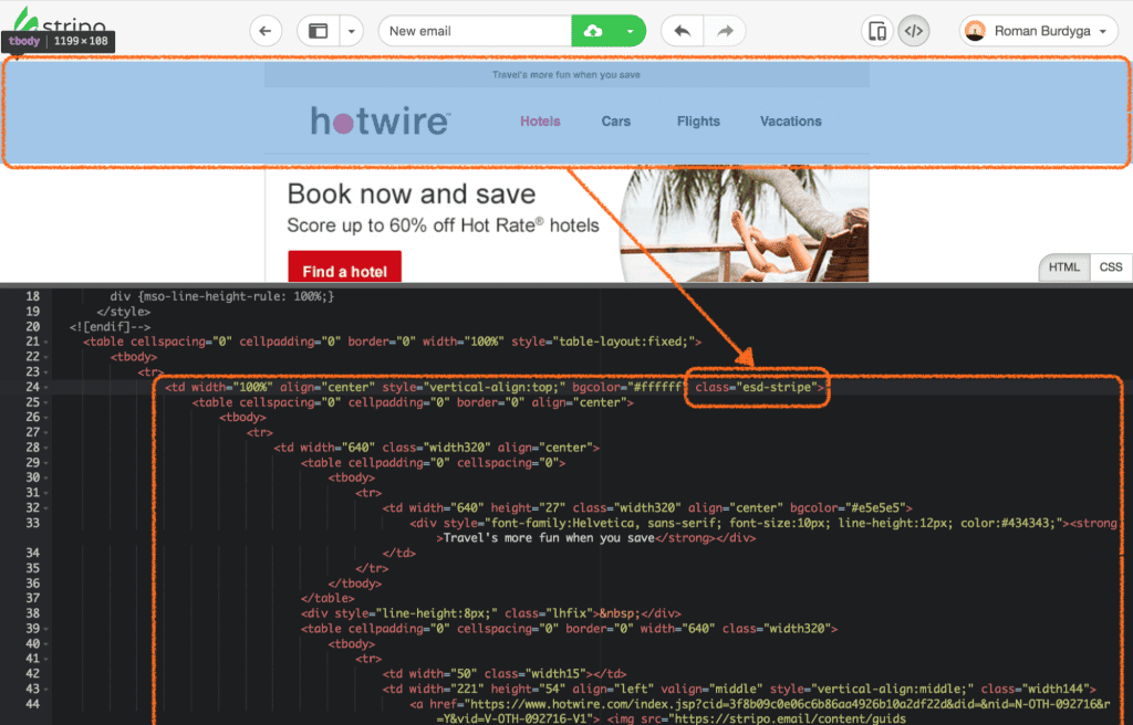 Part 2. Advanced Version of The Email Template Adaptation — Stripo.email