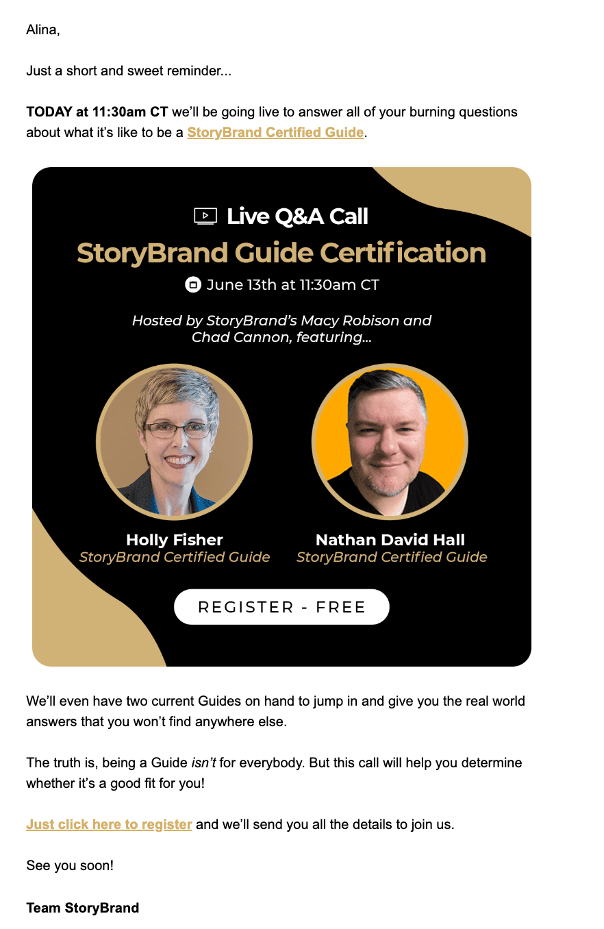 Best practices of secure email design: Check email layout and make it ...