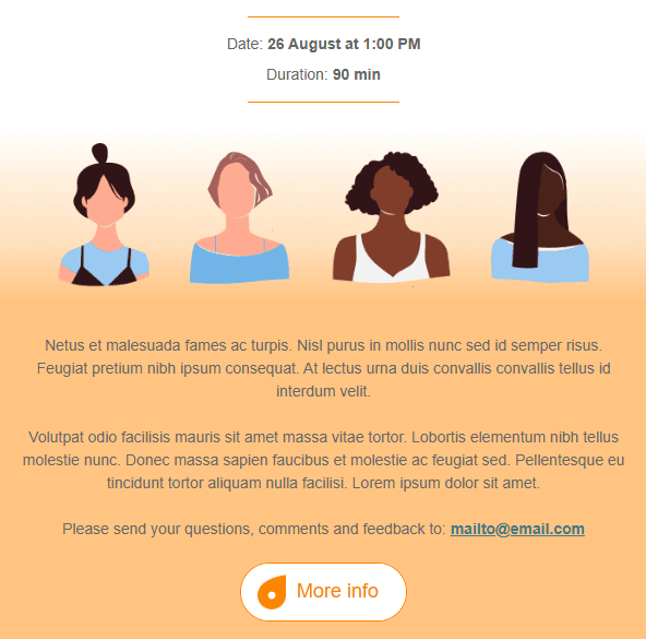 How to write an effective event reminder email — Stripo.email