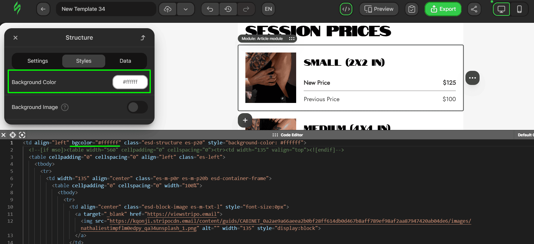 Stripo modules and CSS: Why they inherit template styles and how to ...