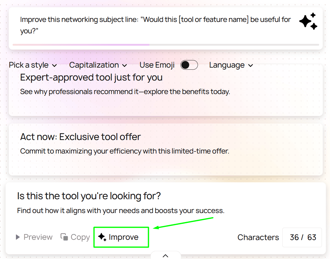 How to write the perfect networking email subject line — Stripo.email