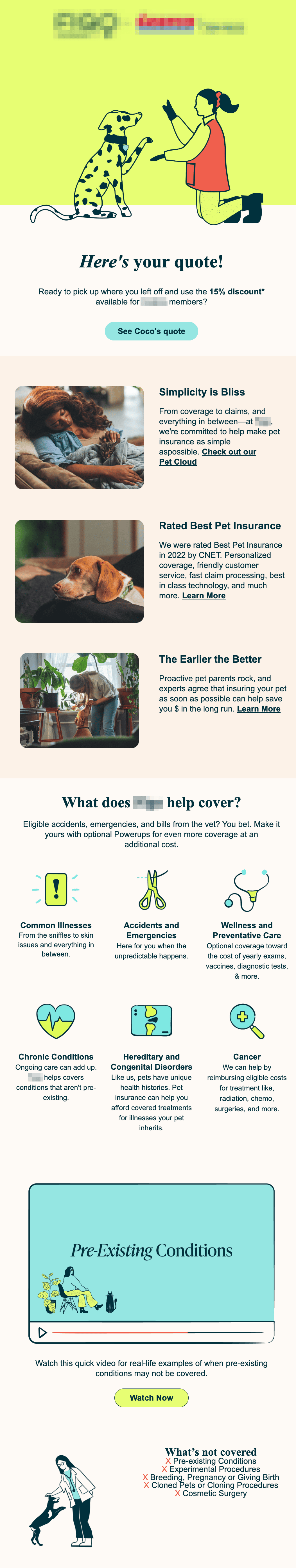 Case study: How a pet insurance brand boosted email conversions by 32% ...