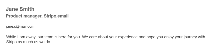 Out-of-office email signature: How to create a professional auto ...