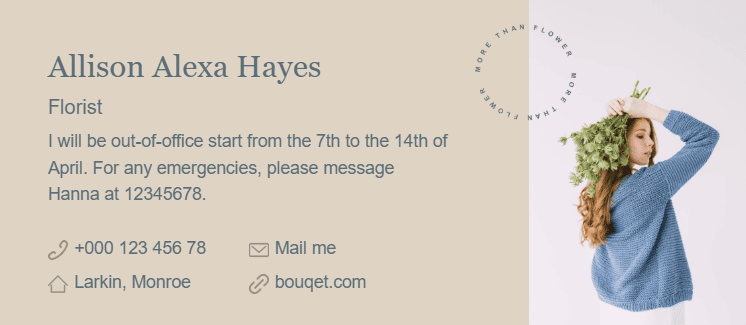 Out-of-office email signature: How to create a professional auto ...