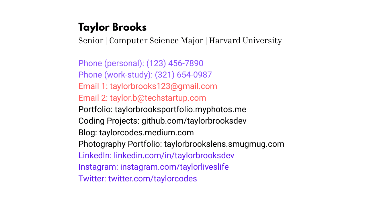 How to create the perfect college student email signature (with ...