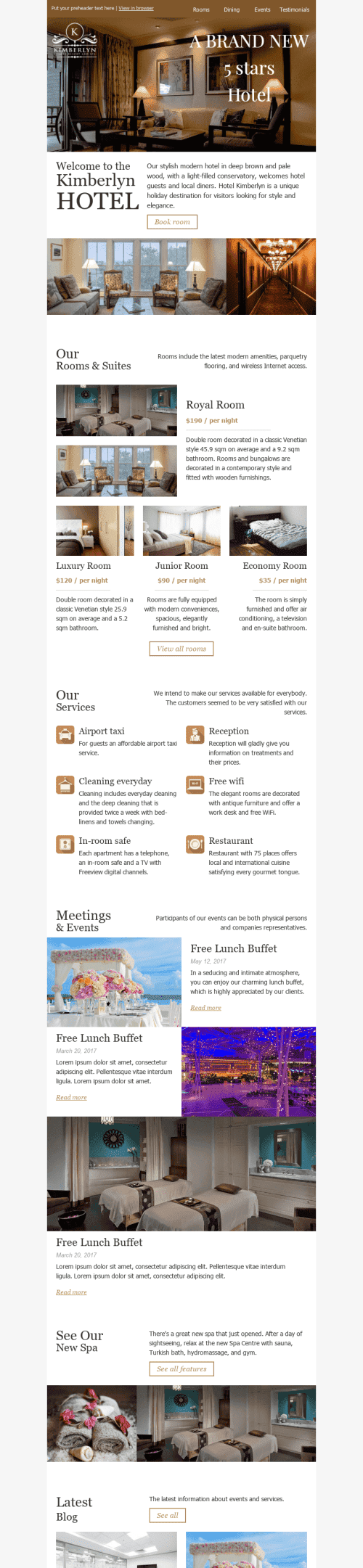5 Stars Email Template by Stripo.email