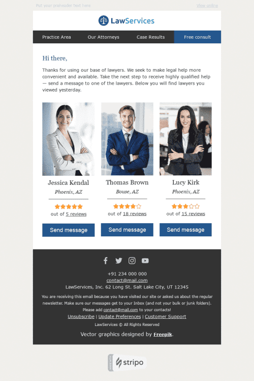 Quality Assistance Email Template by Stripo.email