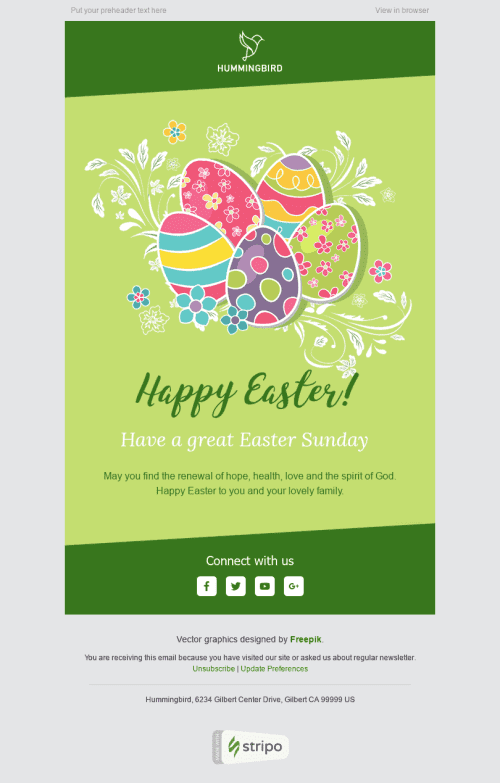 Spring Mood Email Template by Stripo.email