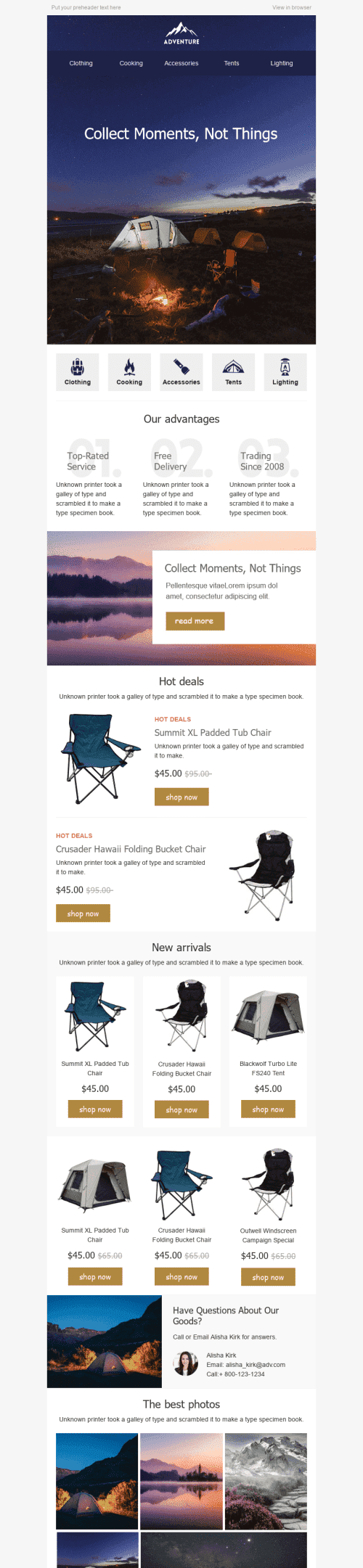 17 Summer Email Templates 📭 | Free Summer HTML Email Template — Stripo ...