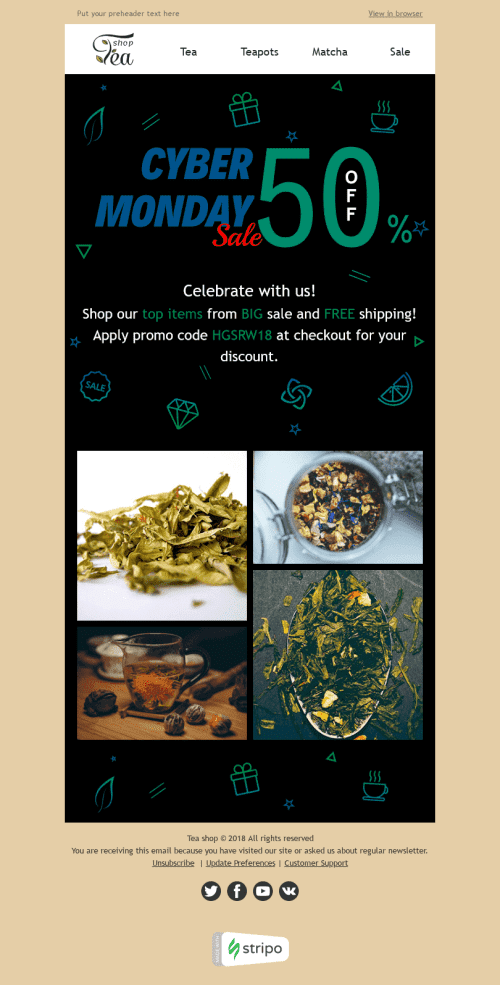 Best Deals Email Template by Stripo.email
