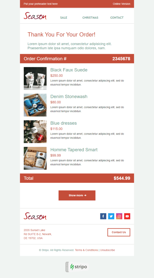 48 Smart-elements Email Templates 📭 | Free Smart-elements HTML Email ...