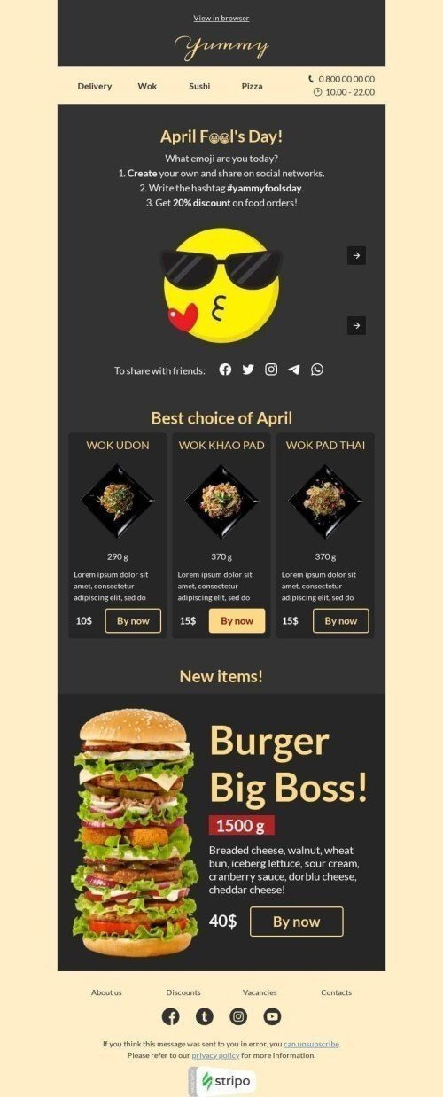 15 Quizzes Email Templates 📭 | Free Quizzes HTML Email Template ...