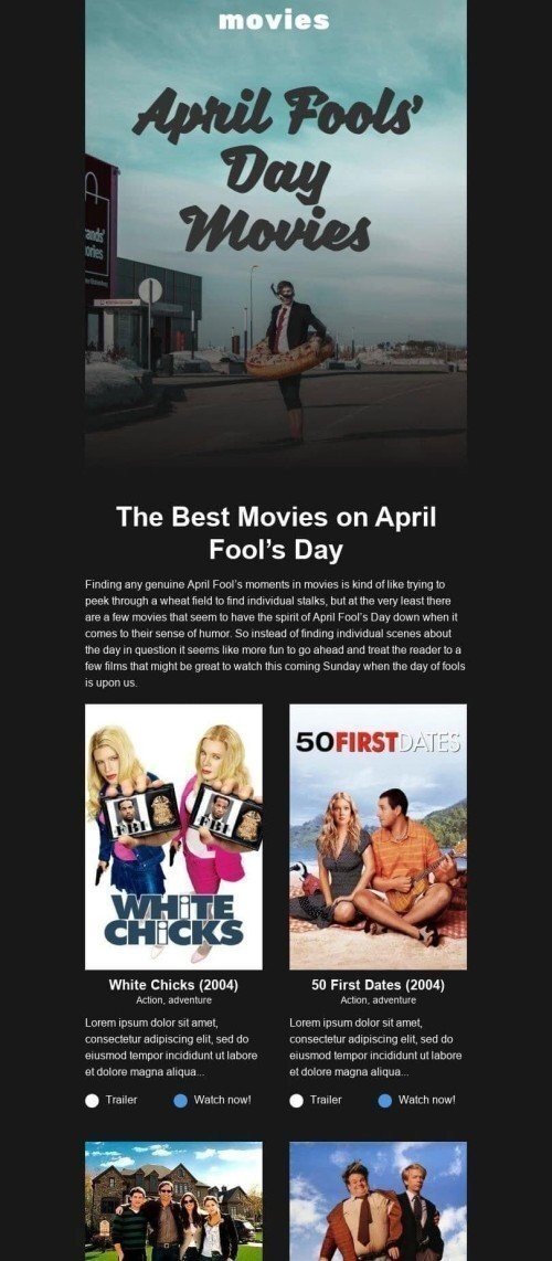 10 April Fools' Day Email Templates 📭 | Free April Fools' Day HTML ...