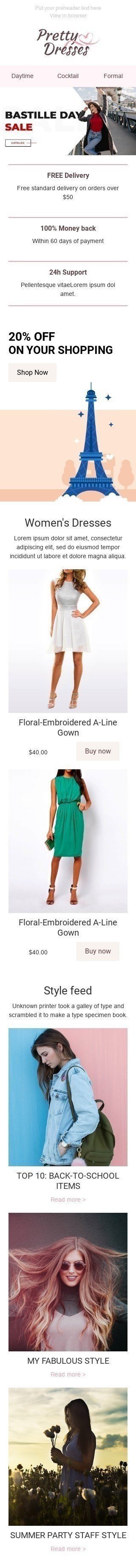 In the spotlight Email Template by :full_name — Stripo.email