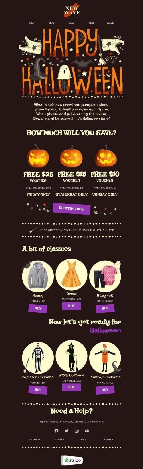 Halloween email examples and subject lines for your inspiration ...