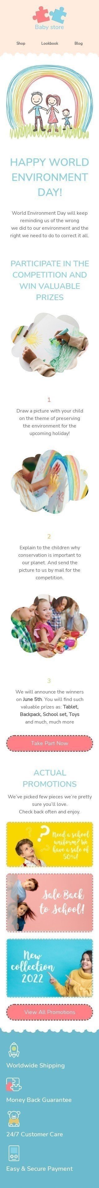 Drawing competition Email Template by Stripo.email