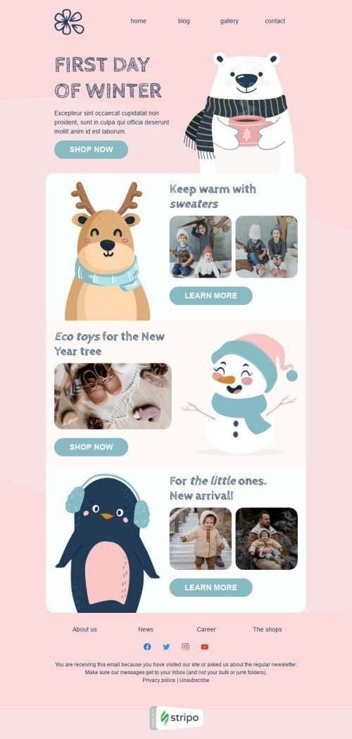 34 Kids goods Email Templates 📭 | Free Kids goods HTML Email Template ...