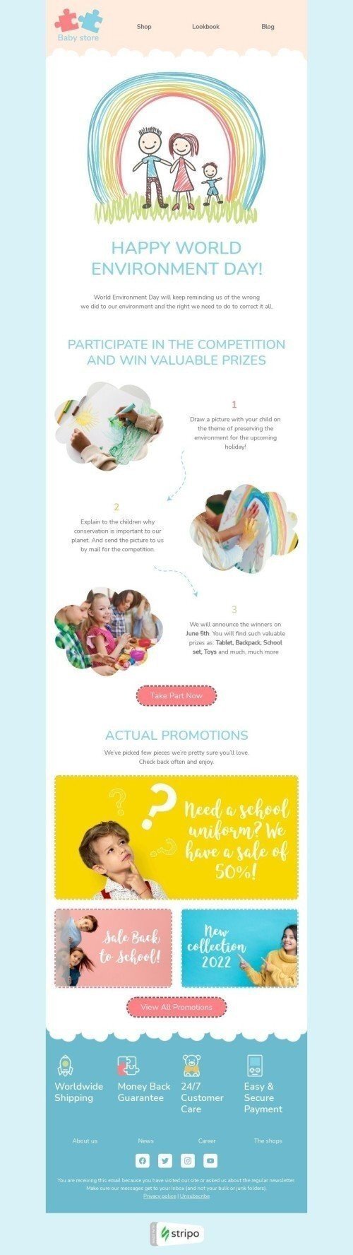 Drawing competition Email Template by Stripo.email