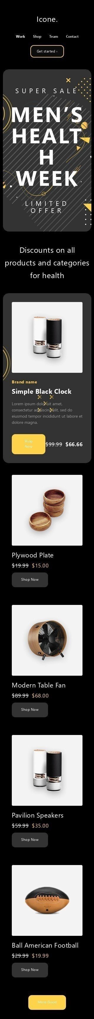 Fast Recovery Email Template by Stripo.email