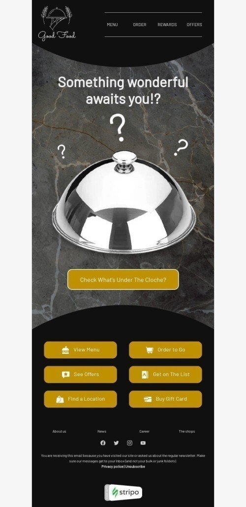 16 Teaser Email Templates 📭 | Free Teaser HTML Email Template — Stripo ...