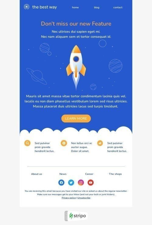 18 Product Update Email Templates 📭 | Free Product Update HTML Email ...