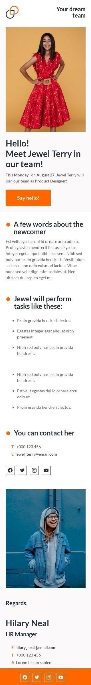 A few words about the newcomer Email Template by Stripo.email