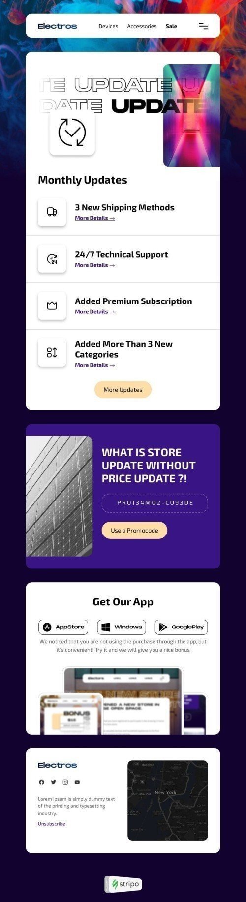 18 Product Update Email Templates 📭 | Free Product Update HTML Email ...