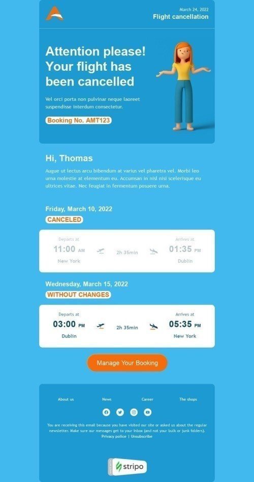 32 Alerts & Notifications Email Templates 📭 | Free Alerts ...
